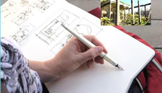 Foundations2022: A week of continuous line drawings - Liz Steel : Liz Steel