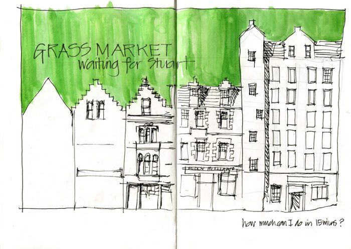 Europe 09: Day 15 - Sketching with Stuart Kerr and lots of tea in ...