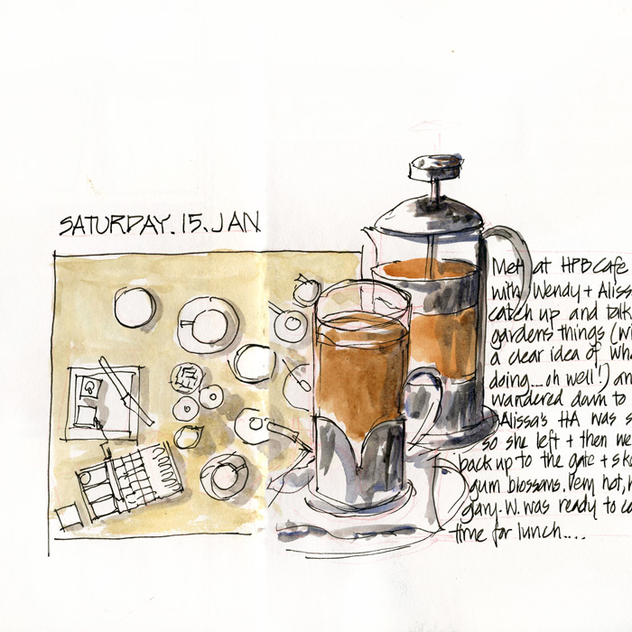 Sketchbook Composition Liz-Style - Liz Steel : Liz Steel