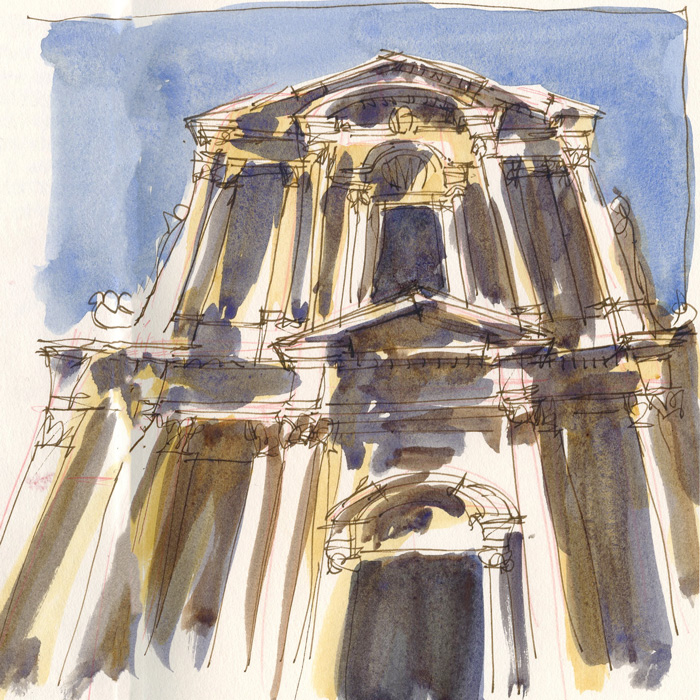 Late night Baroque sketch - mid week! - Liz Steel : Liz Steel