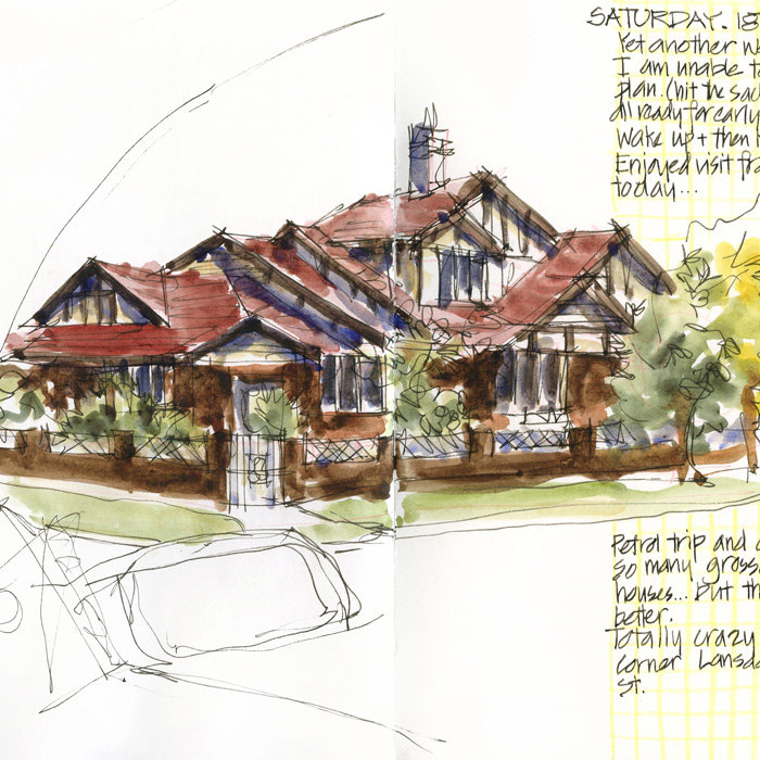 Crazy Roof Extension - Liz Steel : Liz Steel