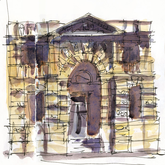 How loose can I go when sketching architecture? - Liz Steel : Liz Steel