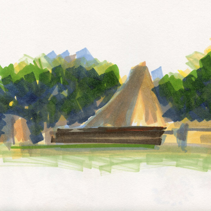St Thomas Rest Park with markers (5 mins there, 2 mins later) - Liz ...