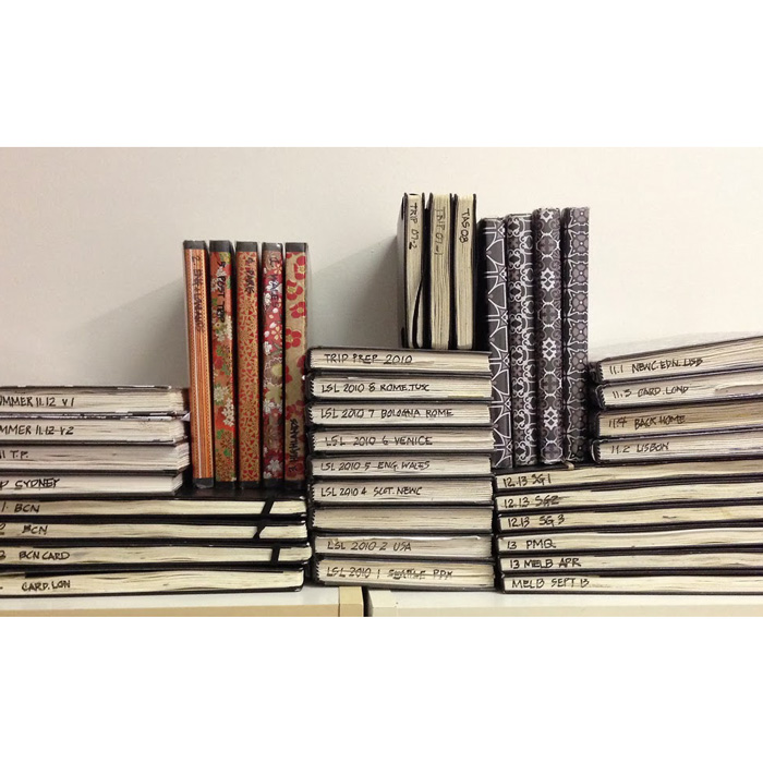 My travel sketchbook collection - Liz Steel : Liz Steel