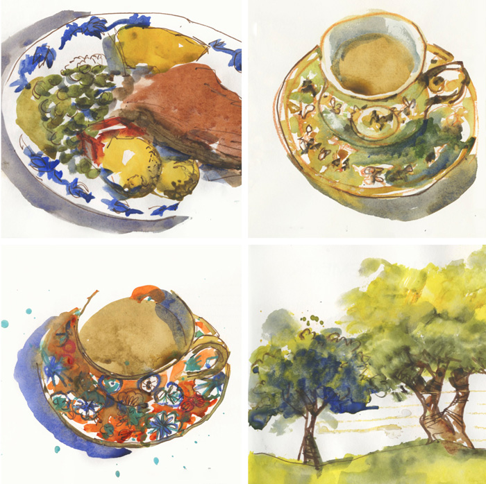 A new teacup to commemorate a big day (and some trees) - Liz Steel ...