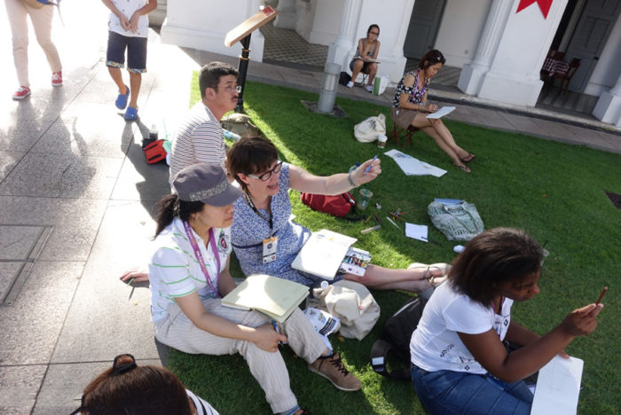 My Pointless Perspective workshop - with downloadable handout! - Liz ...