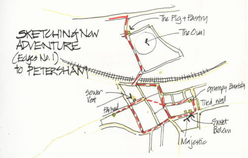 SketchingNow Adventure: Petersham - Liz Steel : Liz Steel