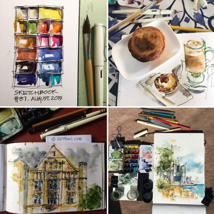 Foundations2022: A week of continuous line drawings - Liz Steel : Liz Steel