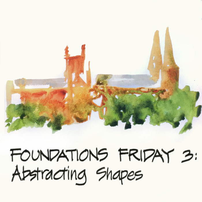 Foundations Friday 3: Abstracting Shapes - Liz Steel : Liz Steel