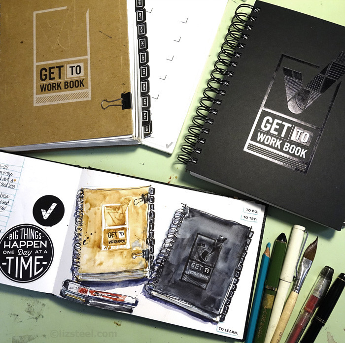 Getting Things Done with my Get To Work Book - Liz Steel : Liz Steel