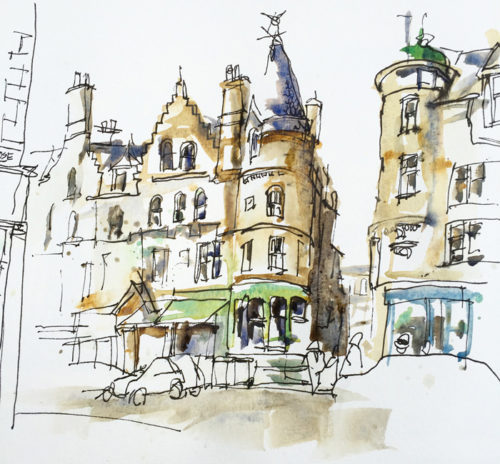 Weekend in Edinburgh - Liz Steel : Liz Steel