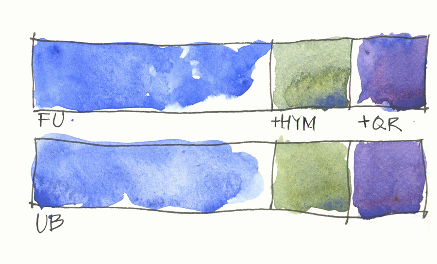 French Ultramarine vs Ultramarine Blue - Liz Steel : Liz Steel French Ultramarine vs Ultramarine Blue - Liz Steel : Liz Steel