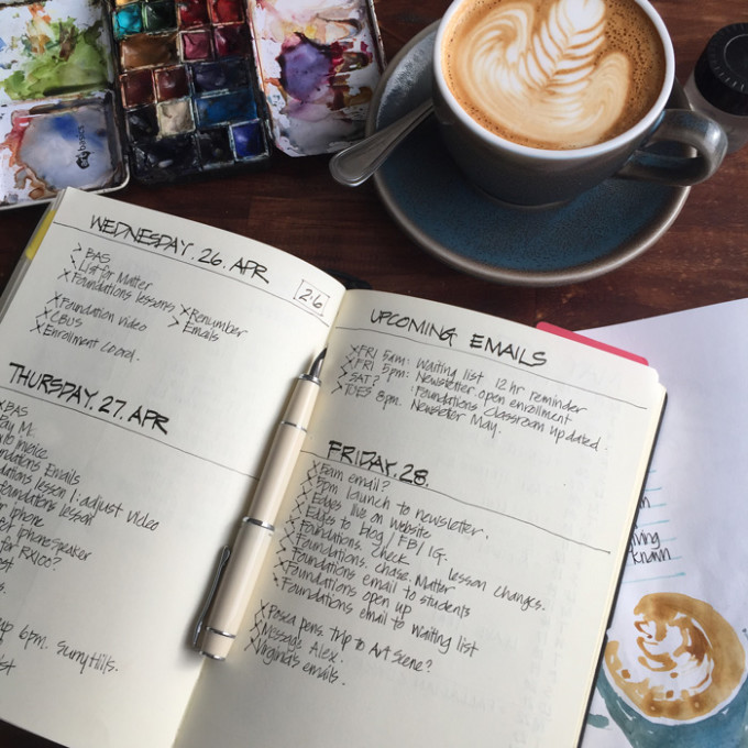 Getting things done, deep work and bullet journals - Liz Steel : Liz Steel