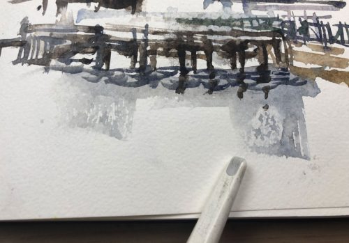 First thoughts on the A4 portrait format moleskine - Liz Steel : Liz Steel