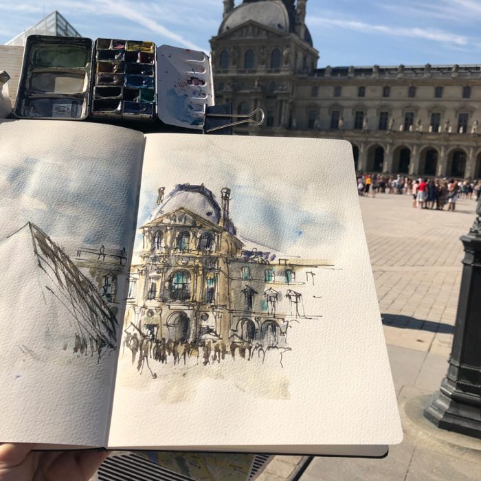 Sketching Architecture Inspiration - Liz Steel : Liz Steel