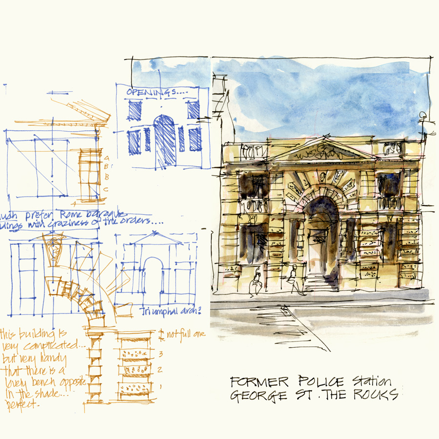 Sketching Architecture - Liz Steel : Liz Steel