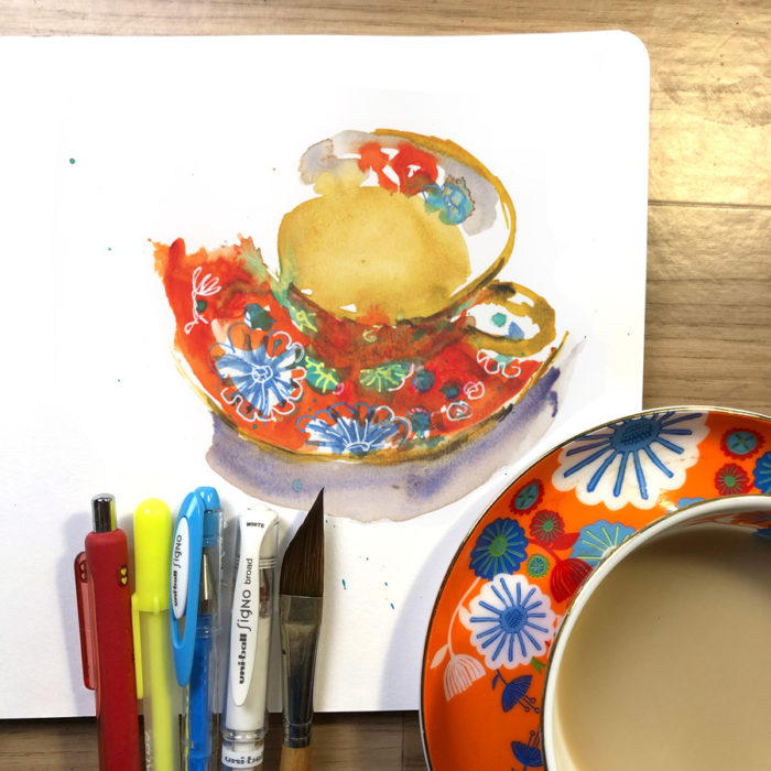 Teacup Collection 24-26 - Liz Steel : Liz Steel