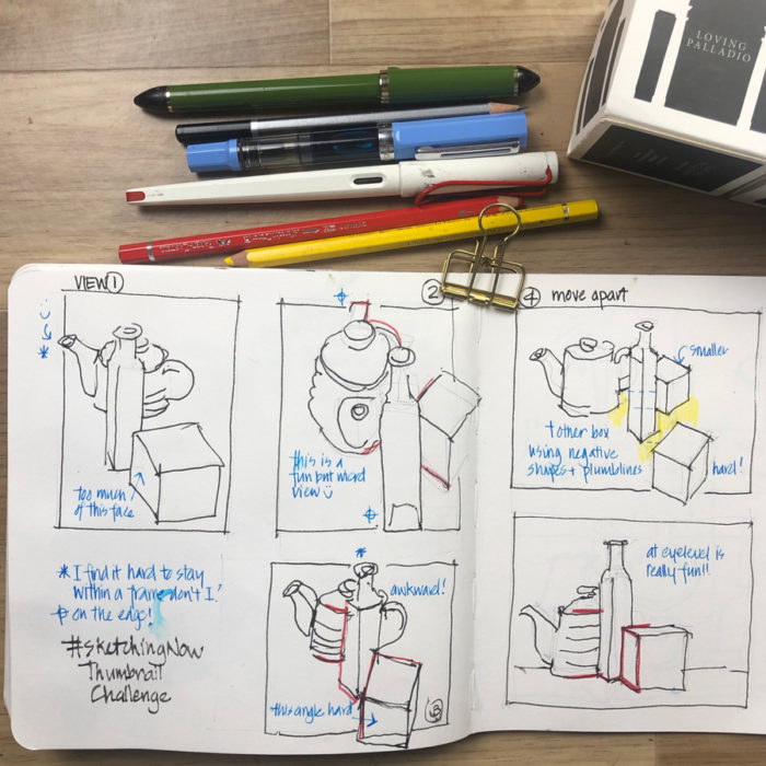 SketchingNow Thumbnail Challenge - Liz Steel : Liz Steel