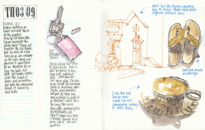 Designing random sketchbook pages - Liz Steel : Liz Steel