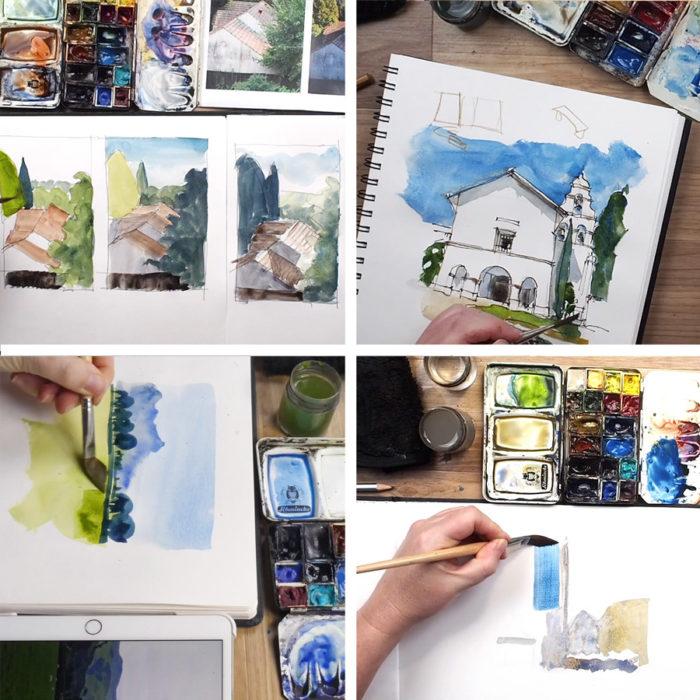 Revisiting Foundations and Watercolour - Liz Steel : Liz Steel