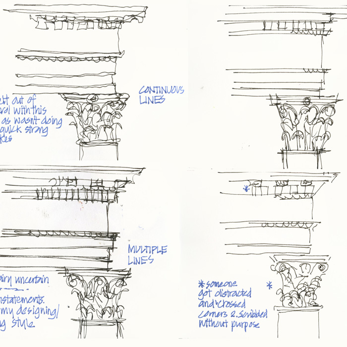 Having fun with linework - Liz Steel : Liz Steel