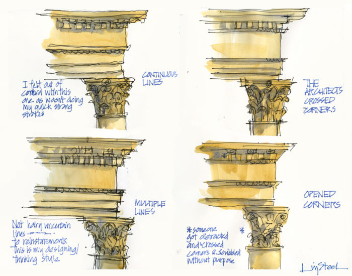 Having fun with linework - Liz Steel : Liz Steel