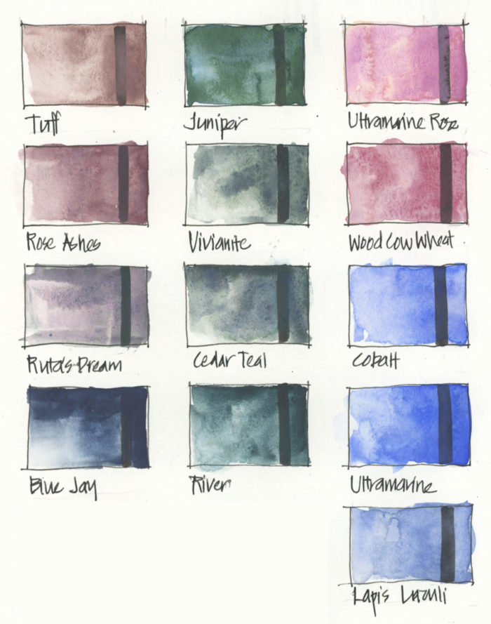 Deep Deep Light Watercolours - Liz Steel : Liz Steel