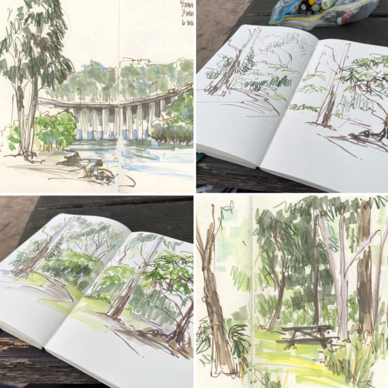 Pens and Markers - Liz Steel : Liz Steel