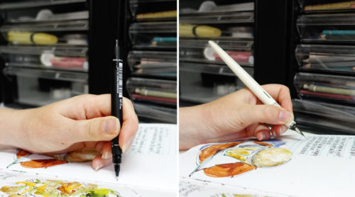 Fountain Pen Sketching Part 2: Why draw with a fountain pen? - Liz ...