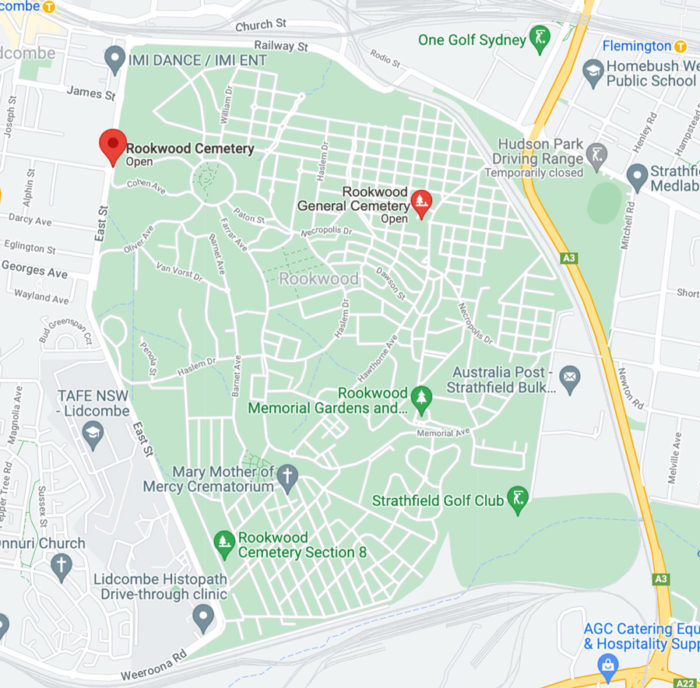 Rookwood Cemetery visit and some early work - Liz Steel : Liz Steel