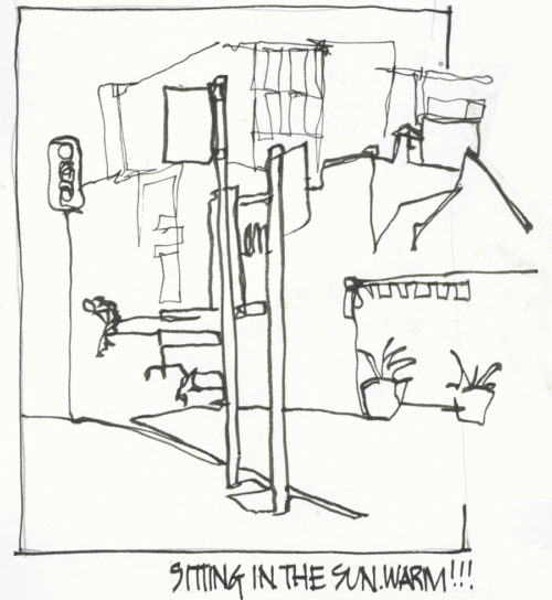 Foundations2022: A week of continuous line drawings - Liz Steel : Liz Steel