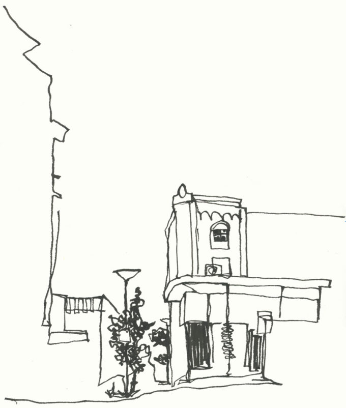 Foundations2022: A week of continuous line drawings - Liz Steel : Liz Steel