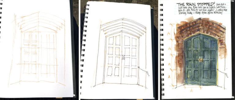 Foundations 2022: Sight Measuring, using pencil for setup lines and ...