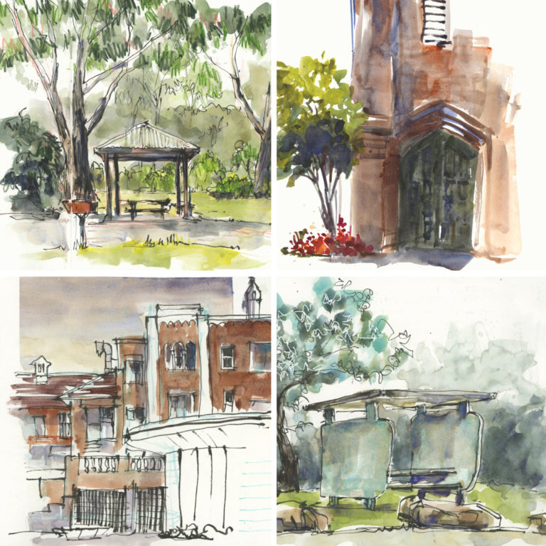 When do you sketch? - Liz Steel : Liz Steel