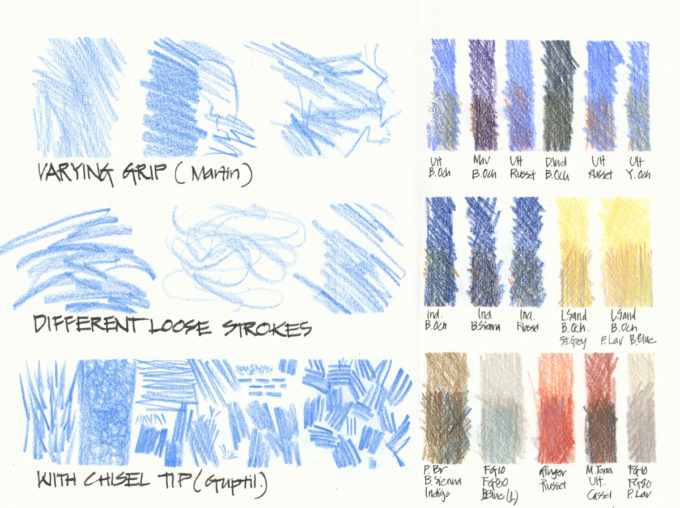 Switching to coloured pencils - Liz Steel : Liz Steel