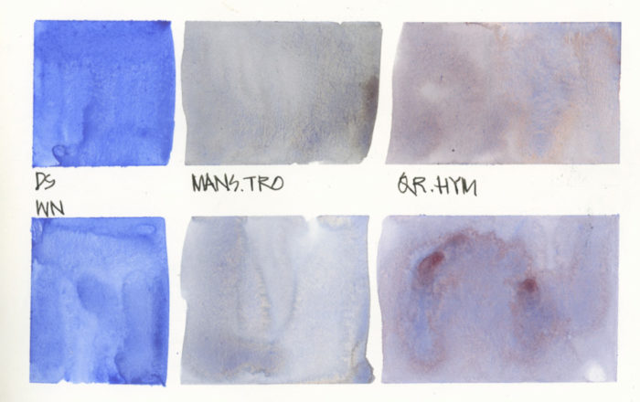 Cobalt Blue: Exploring different brands and shadow mixes - Liz Steel ...