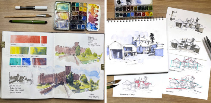 Review of my 2022 sketching - Liz Steel : Liz Steel