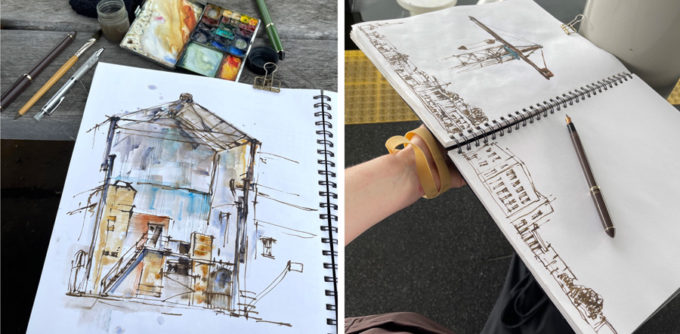 Review of my 2022 sketching - Liz Steel : Liz Steel