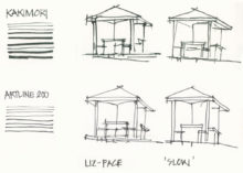Expressive Lines with different pens - Liz Steel : Liz Steel