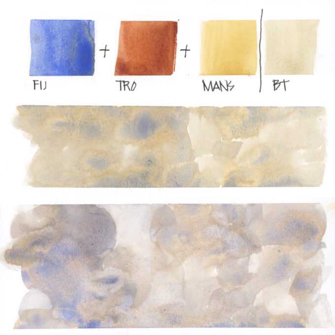 Why I don't use much Buff Titanium - and my favourite 'building' mixes ...