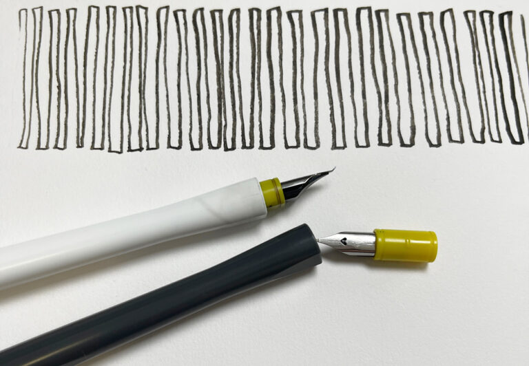Sailor pigmented ink and fude dip pen - Liz Steel : Liz Steel