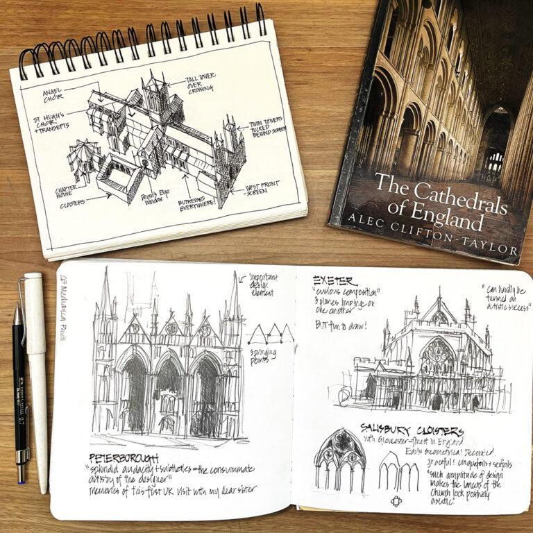 A little Gothic Architecture - Liz Steel : Liz Steel