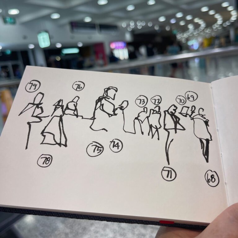 My minimal approach to this year's OneWeek100People challenge - Liz ...