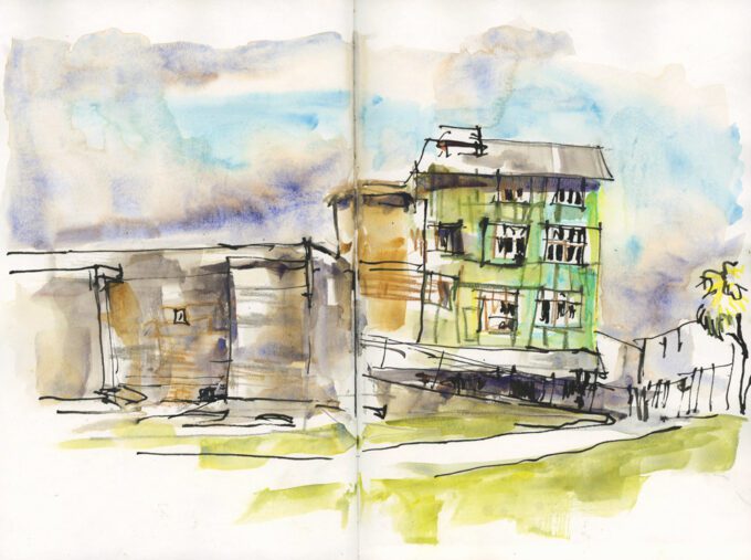 Drawing the Drawing Office - Liz Steel : Liz Steel