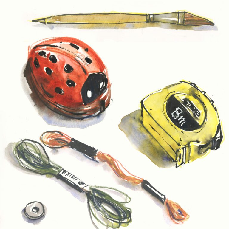 Drawing more objects at home - Liz Steel : Liz Steel